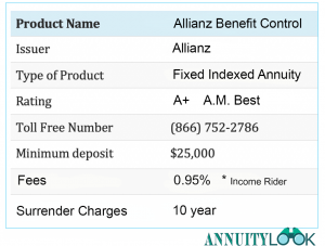 Allianz Benefit Control Review - Annuity Look